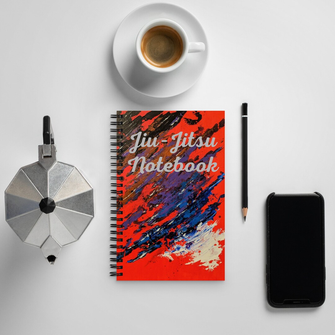 Jiu-jitsu Notebook, Great for Tracking Jiu Jitsu Progress, White Belt ...