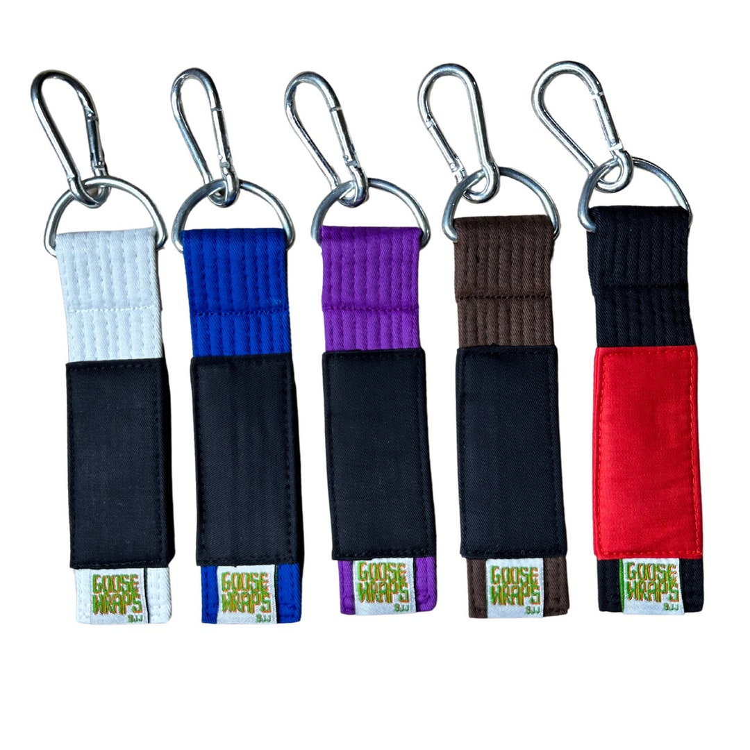 Jiu Jitsu Belt Keychain - Martial Arts Gift - Perfect for Promotions ...