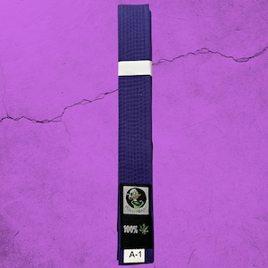 CUSTOM JIU JITSU Belts, Personalized Embroidered Gi Belt, Veteran Owned ...
