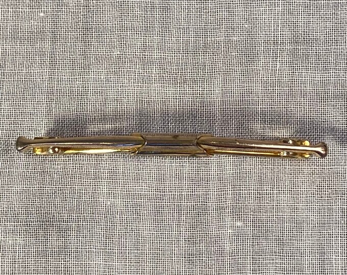 Vintage SWANK 50 Collar Stay / Collar Bar, Pat. No. 75818, Goldtone - Etsy