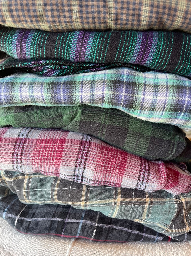 You Choose VINTAGE FLANNEL Boho Style | Oversized Grunge| Retro ...