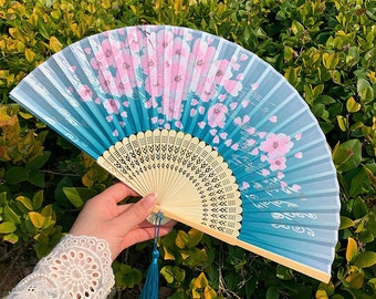 Japanese Hand Fan | Etsy