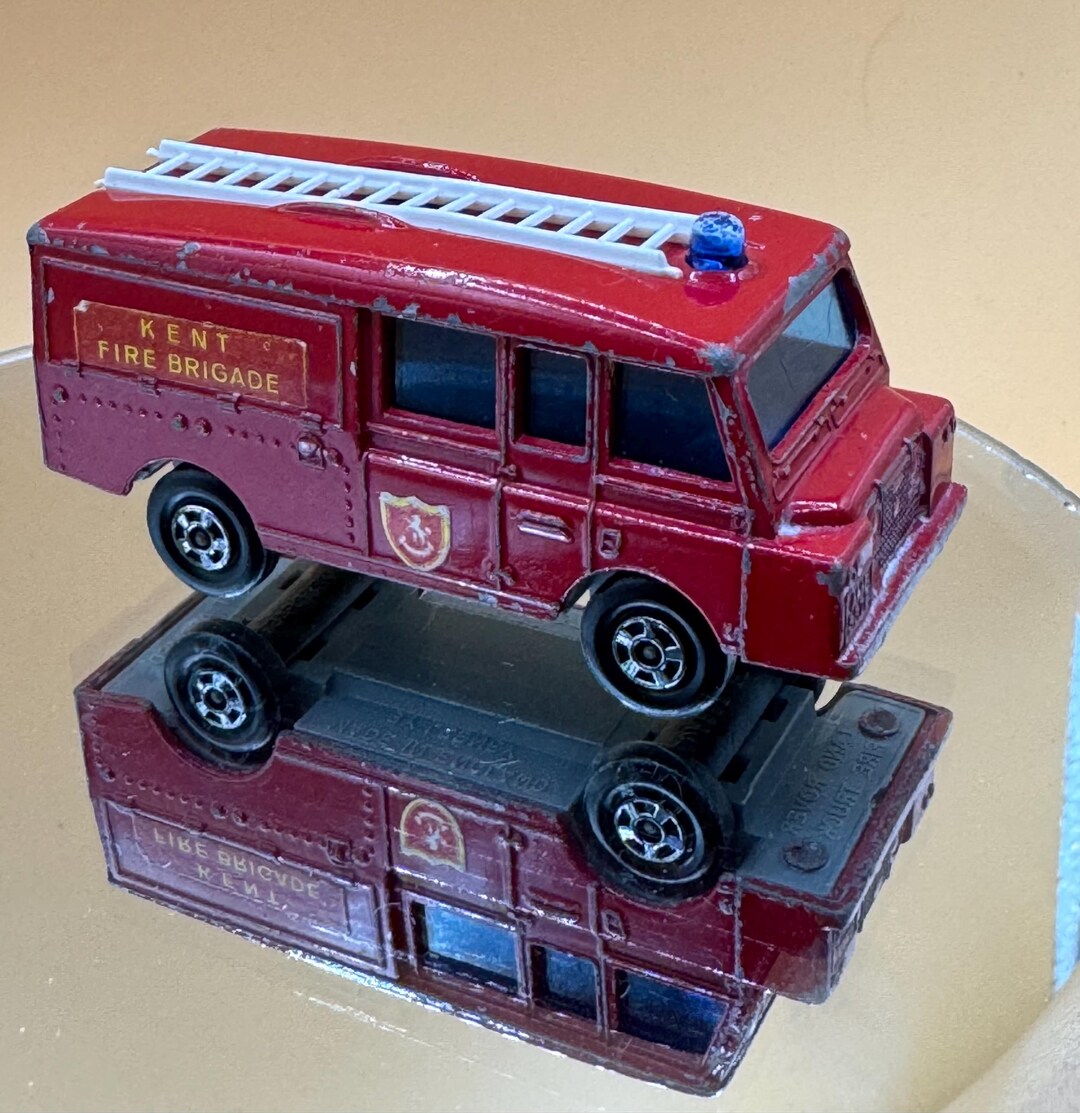 1970 Matchbox Superfast 57 Land Rover Fire Engine - Etsy