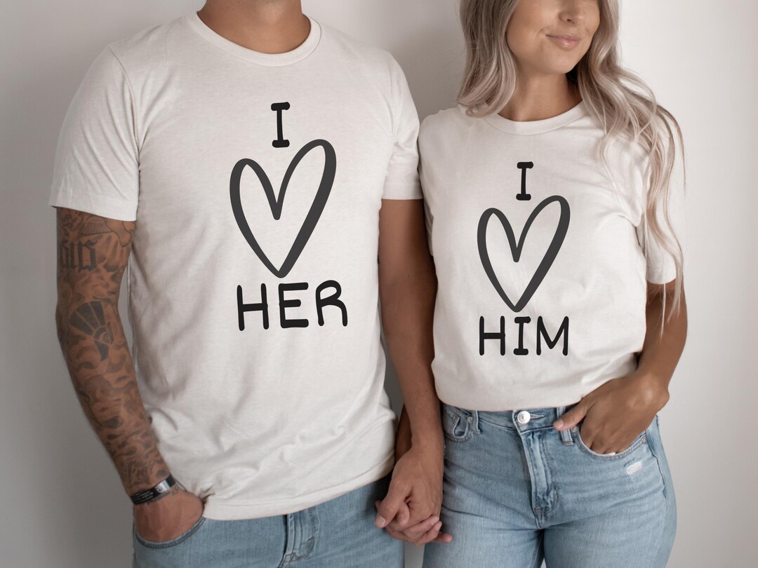 Couples Shirts Twinning Outfits, Boyfriend and Girlfriend Matching ...
