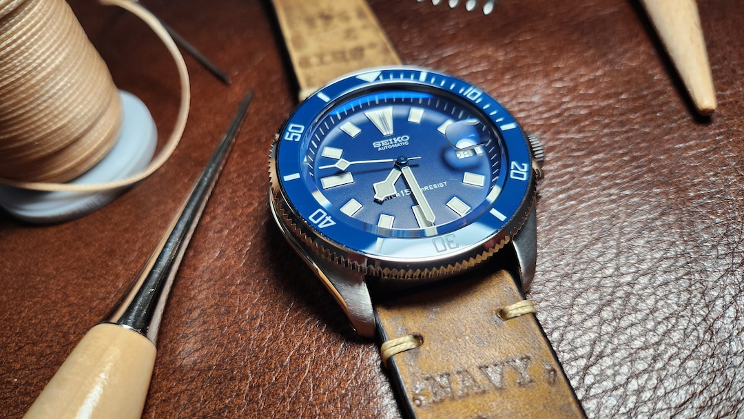 Seiko Mod, Blue Pelagos Tribute, One-of-a-kind - Etsy