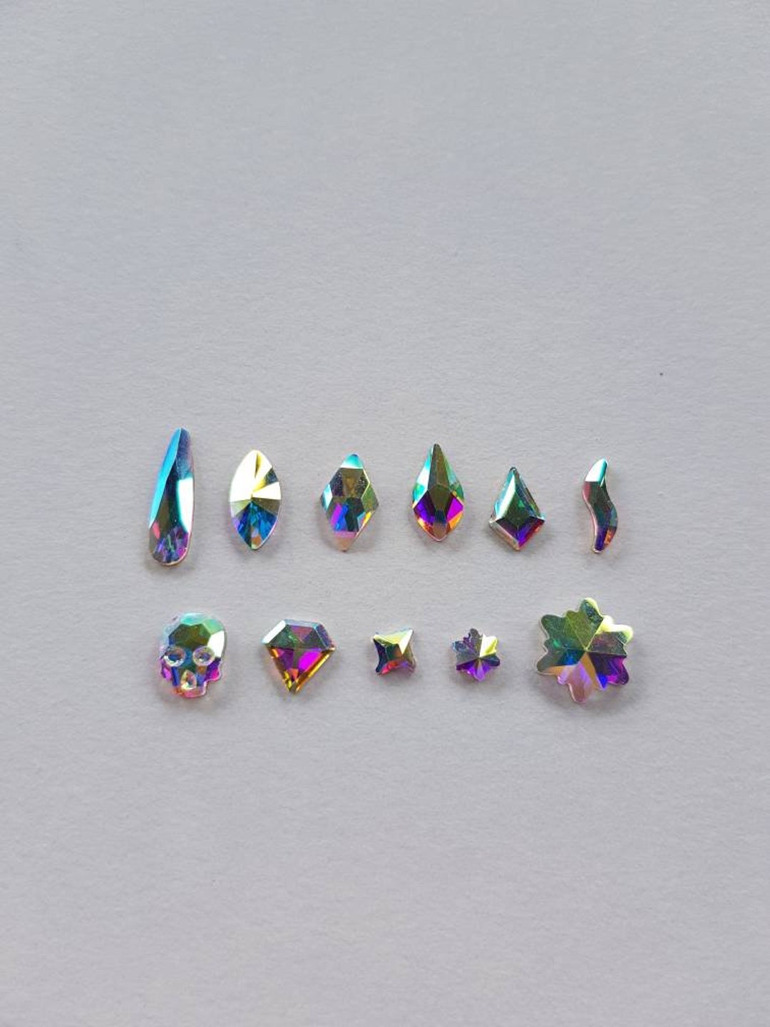 Brilliant Crystal AB Various Shapes - Etsy