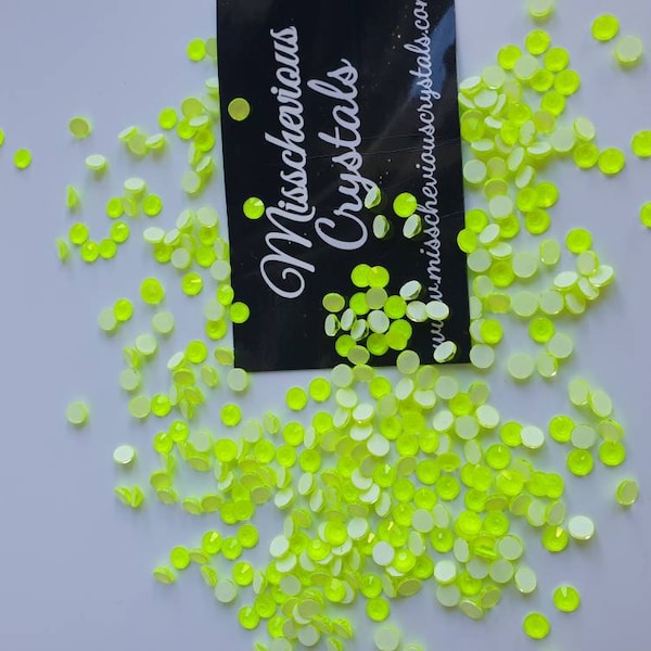 Yellow Rhinestones - Etsy