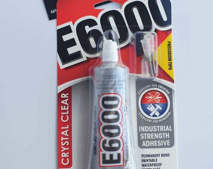 E6000 1oz Glue With Precision Tips - Etsy