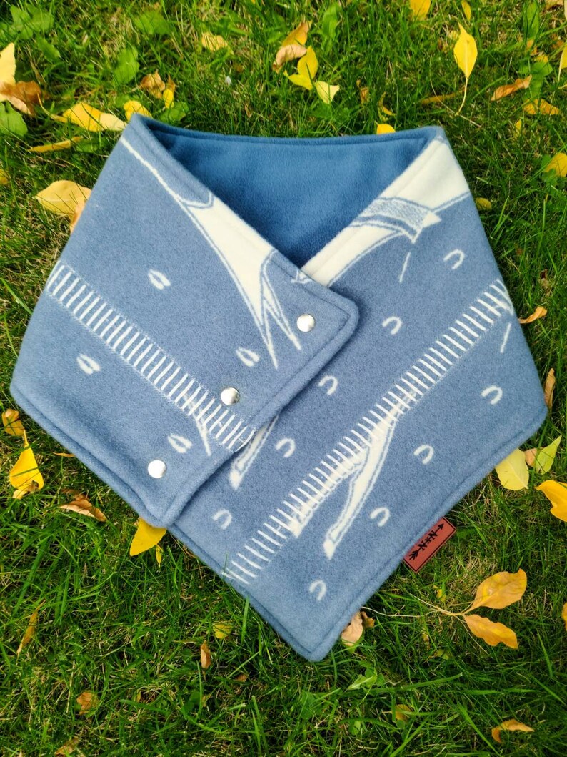 Xlarge Western Wool Cowl in Remnant Pendleton Wool - Etsy