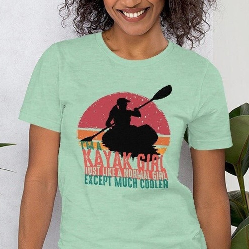 Kayaking Tshirt - Etsy