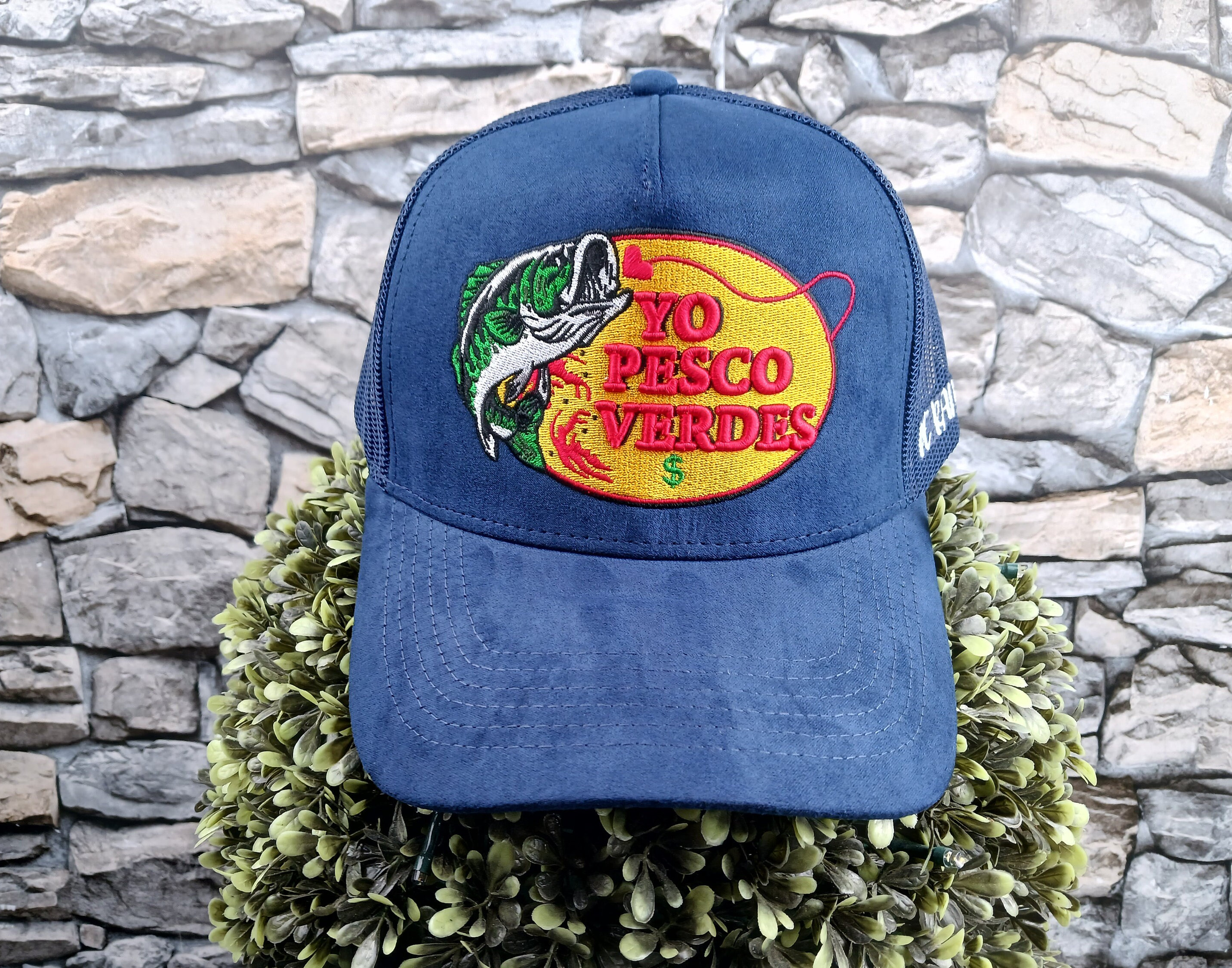 DE RANCHO | Pesco Verdes | Adjustable Snapback Hat Meshback Cap | Gorra ...