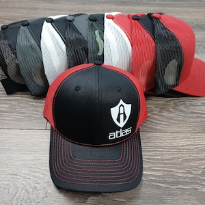 Club Atlas | Meshback Adjustable Cap | Gorra Del Club Atlas | Logo ...