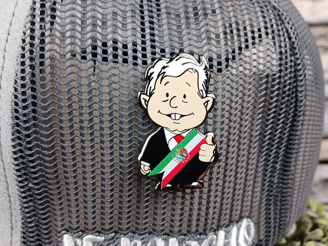 AMLO | Mexico Pin | Arozarena Hat Pin | Pin Para Gorras - Etsy