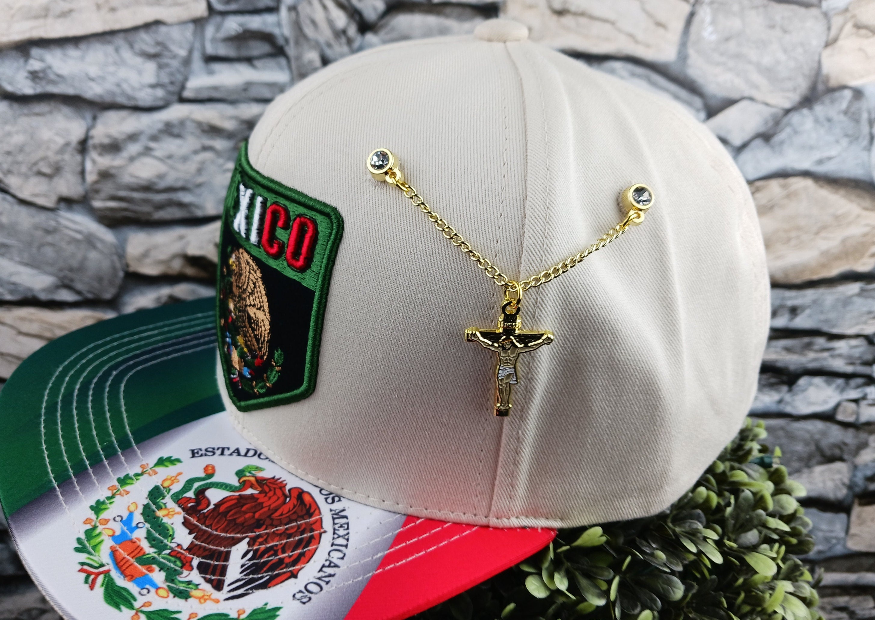 San Judas Cristo Emblema Mexicano Chain Pins Hat Pin Pin De Cadena Para Gorras - Etsy