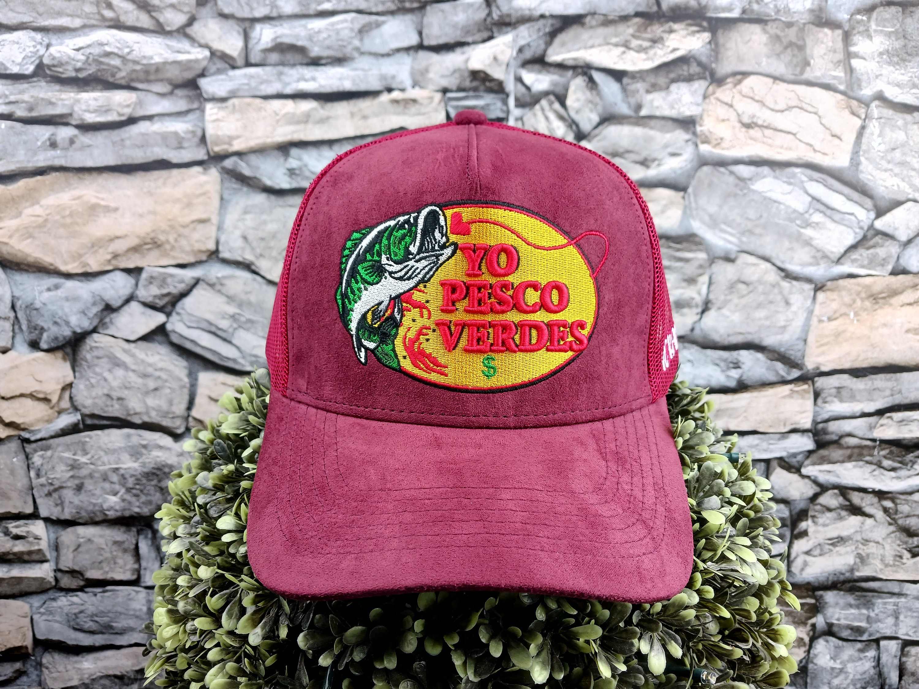 DE RANCHO | Pesco Verdes | Adjustable Snapback Hat Meshback Cap | Gorra ...