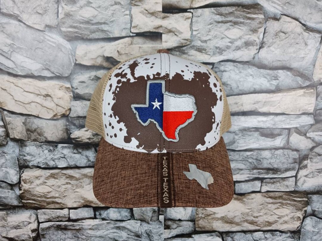Texas Map Adjustable Snapback Hat Meshback Cap - Etsy