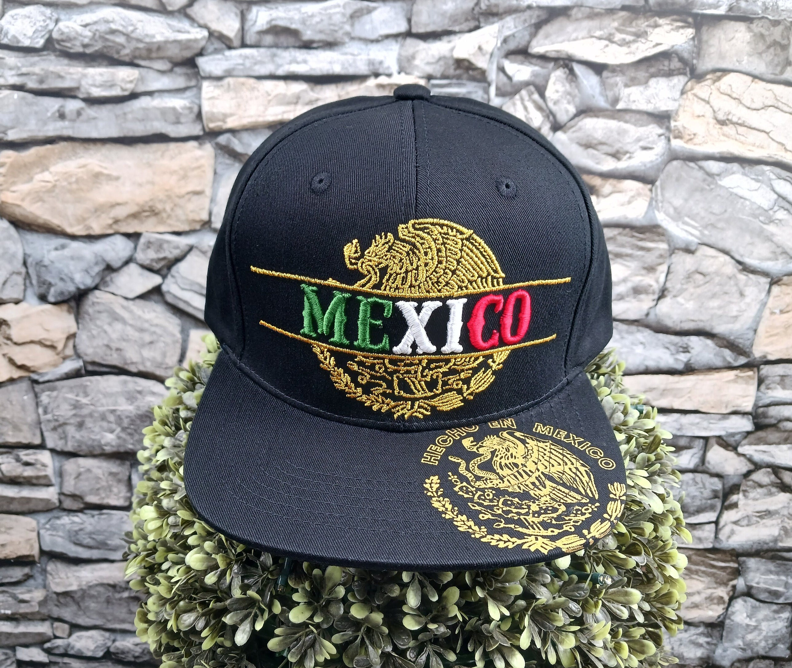 Escudo Mexicano Mexican Eagle Hat Mexican Emblem MEXICO Gorra De ...