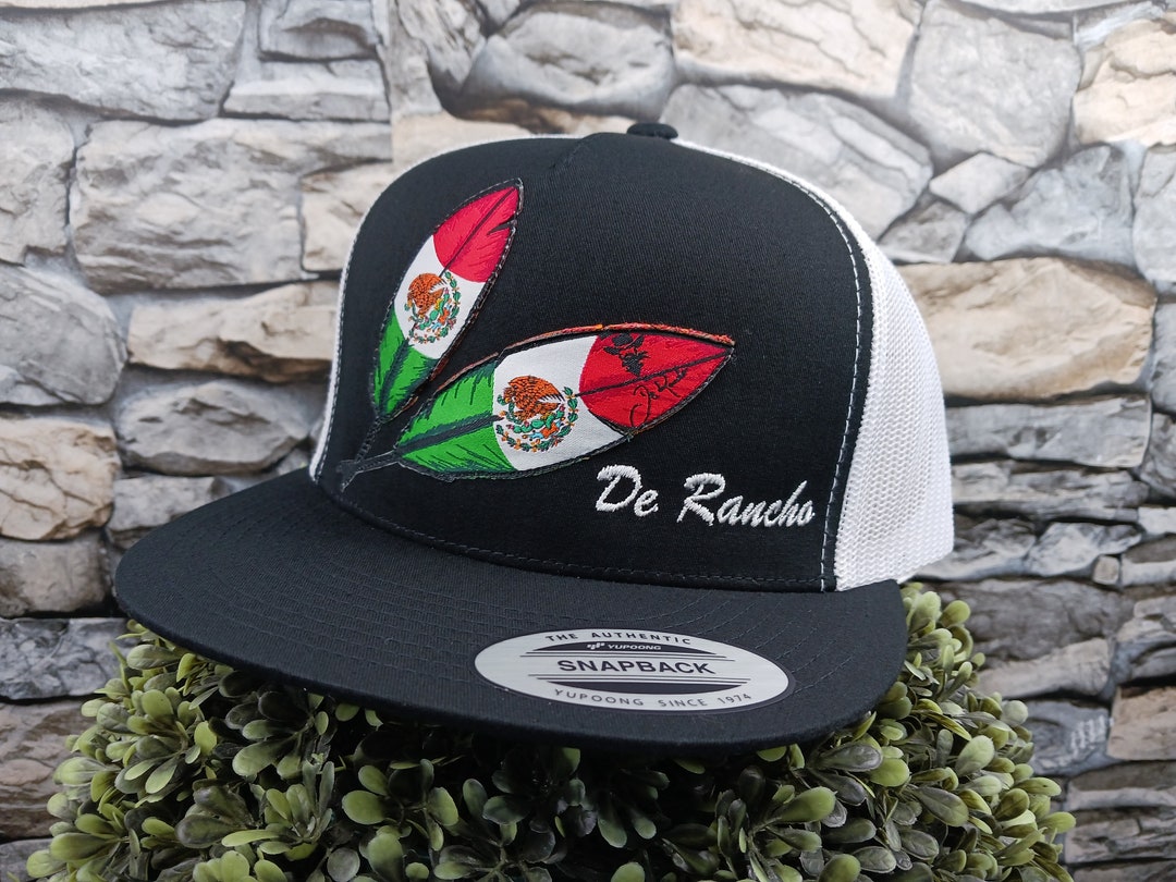 DE RANCHO Adjustable Snapback Hat Meshback Cap | Gorra De Malla - Etsy