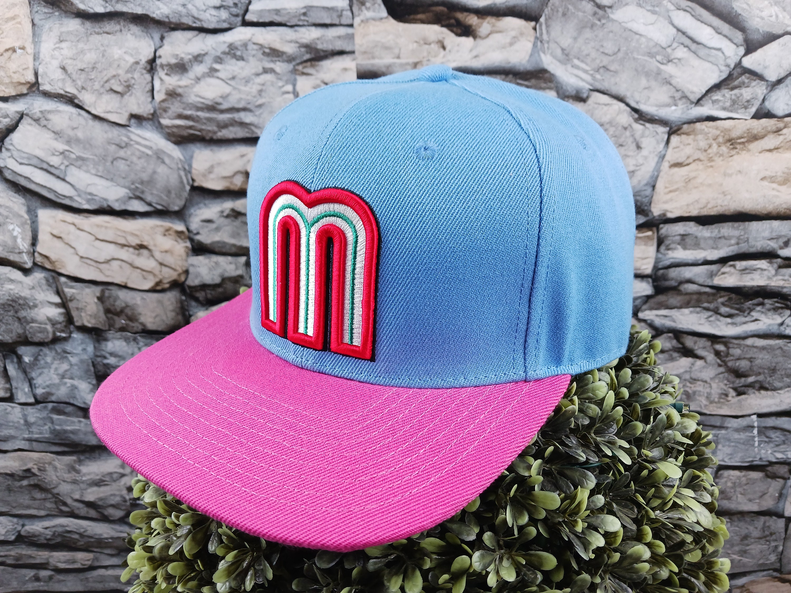 Mexico Hat Mexican Flag Hecho En Mexico Adjustable Snapback Cap - Etsy