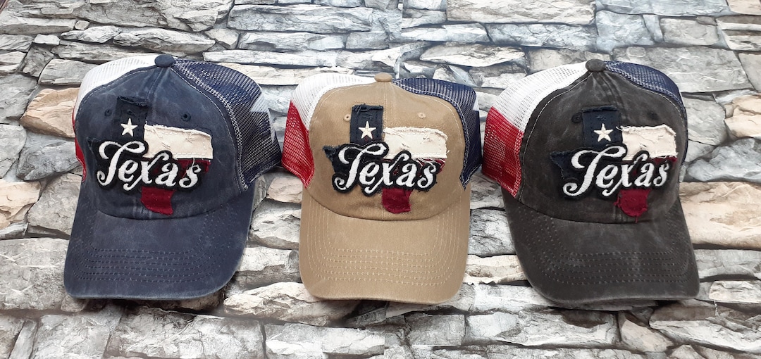 Texas Map Adjustable Snapback Hat Meshback Cap - Etsy