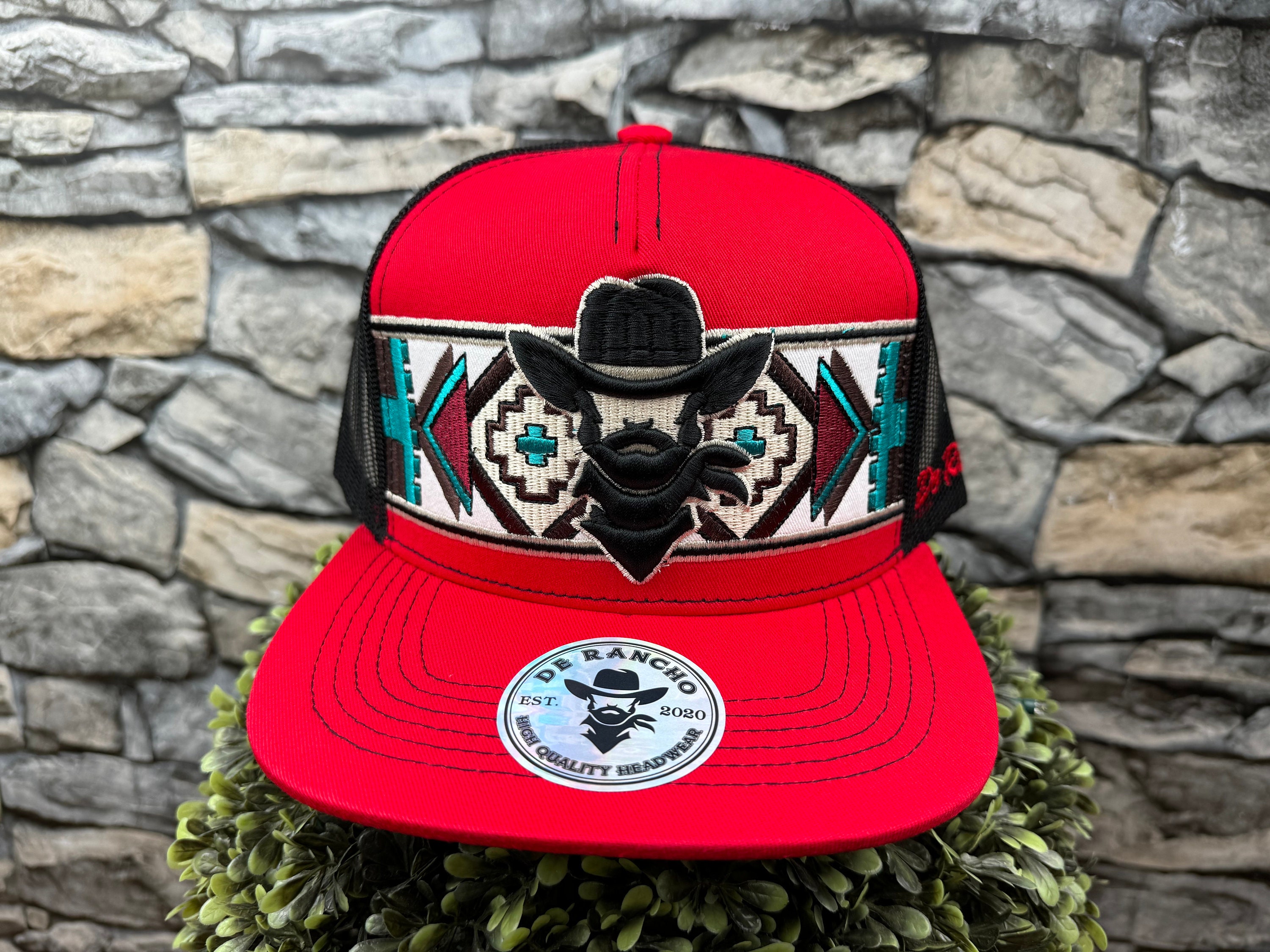 DE RANCHO Adjustable Snapback Hat Meshback Cap | Gorra De Malla - Etsy