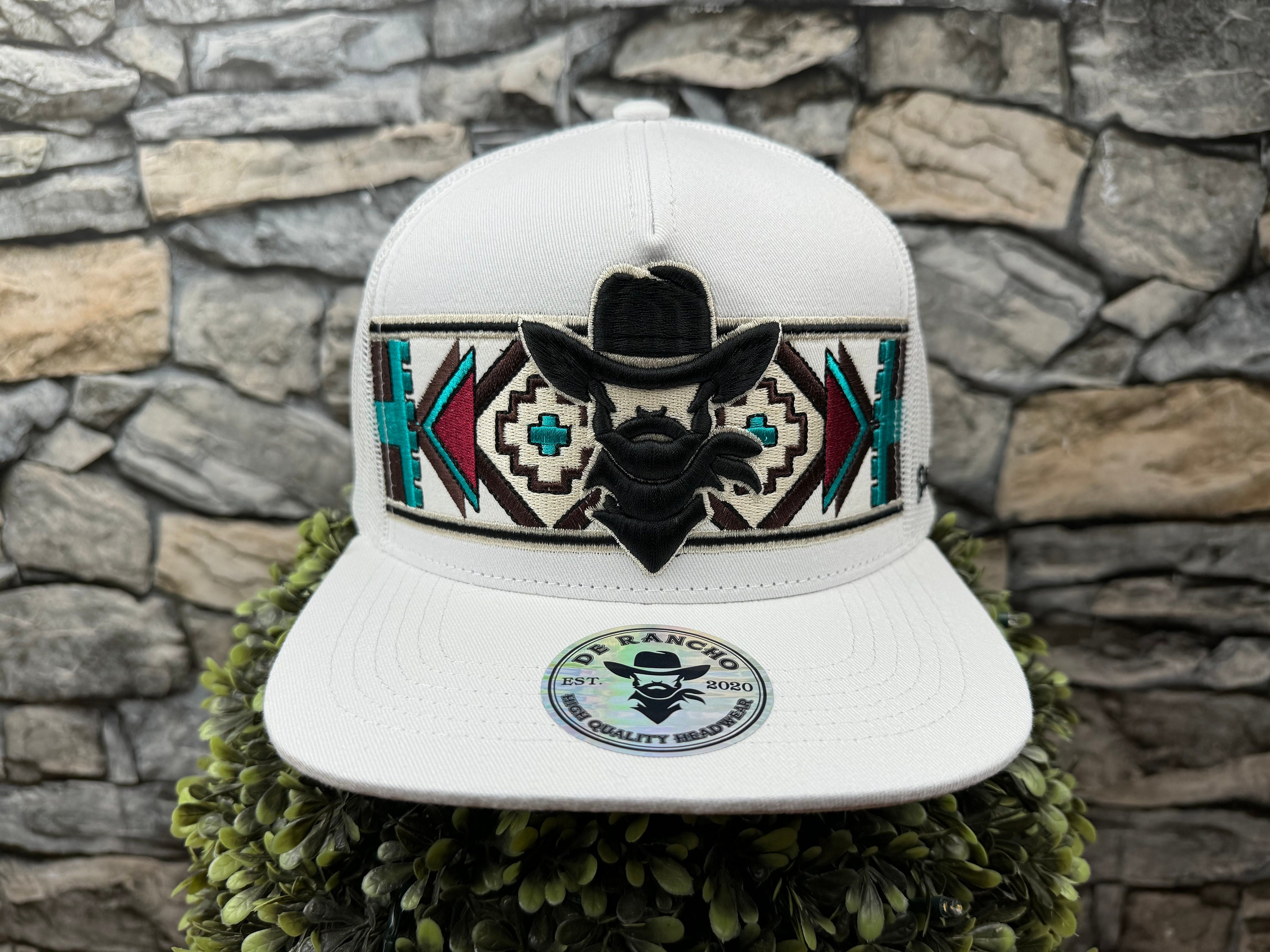 DE RANCHO Adjustable Snapback Hat Meshback Cap | Gorra De Malla - Etsy
