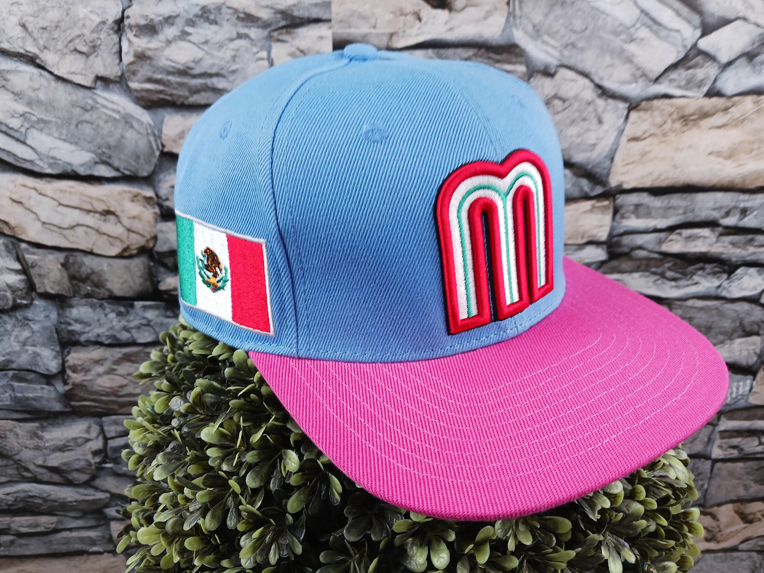 Mexico Hat Mexican Flag Hecho En Mexico Adjustable Snapback Cap - Etsy