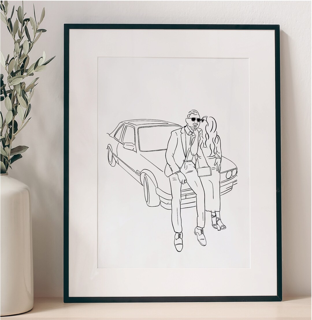 Custom Line Drawing, Custom Illustration, Line Art, Line Drawing ...