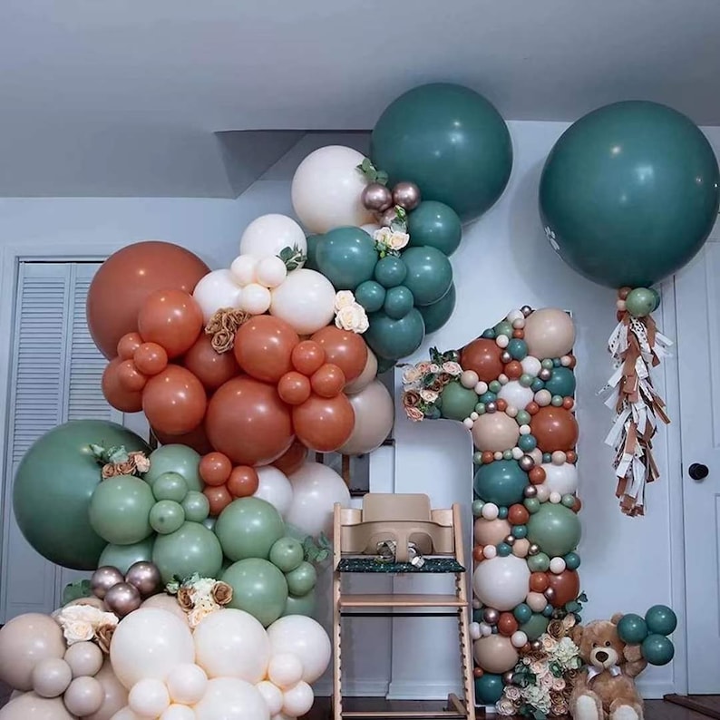 4ft Mosaic Balloon Frame Number Pre-cut Kit Number Cut-out Extra Large ...