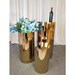 Gold Plating Shining Gold Column Base Display Base, Cylindrical Base ...