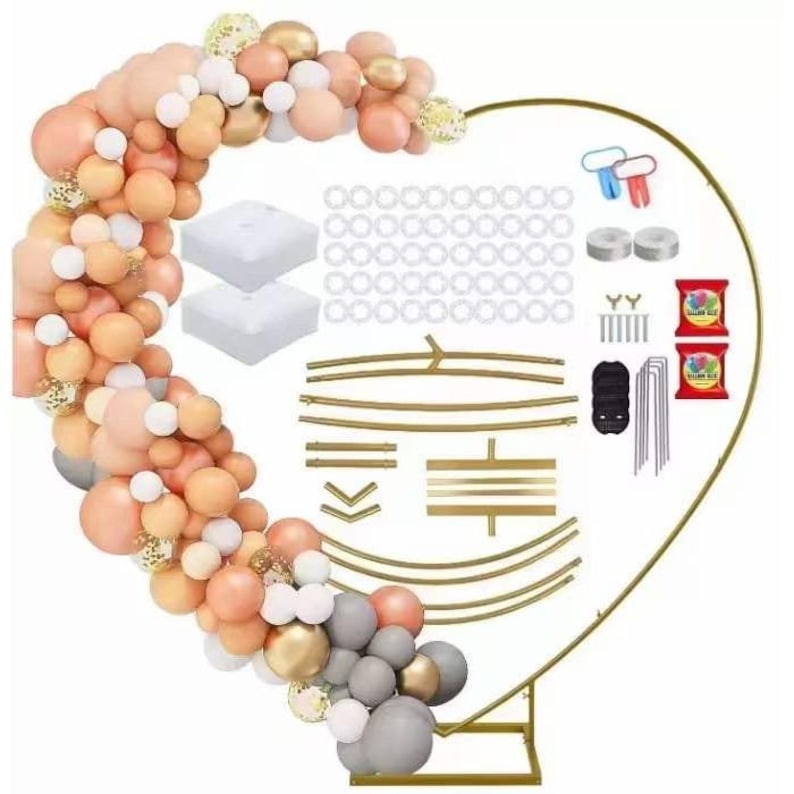 Heart Arch Backdrop Frame - Etsy