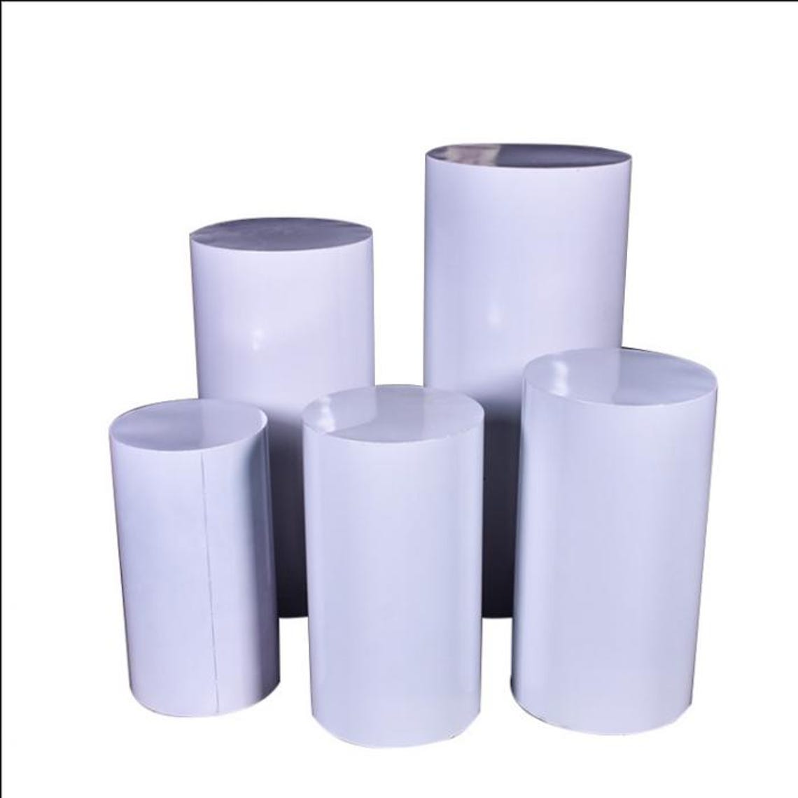 Gold Plating Shining Gold Column Base Display Base, Cylindrical Base ...