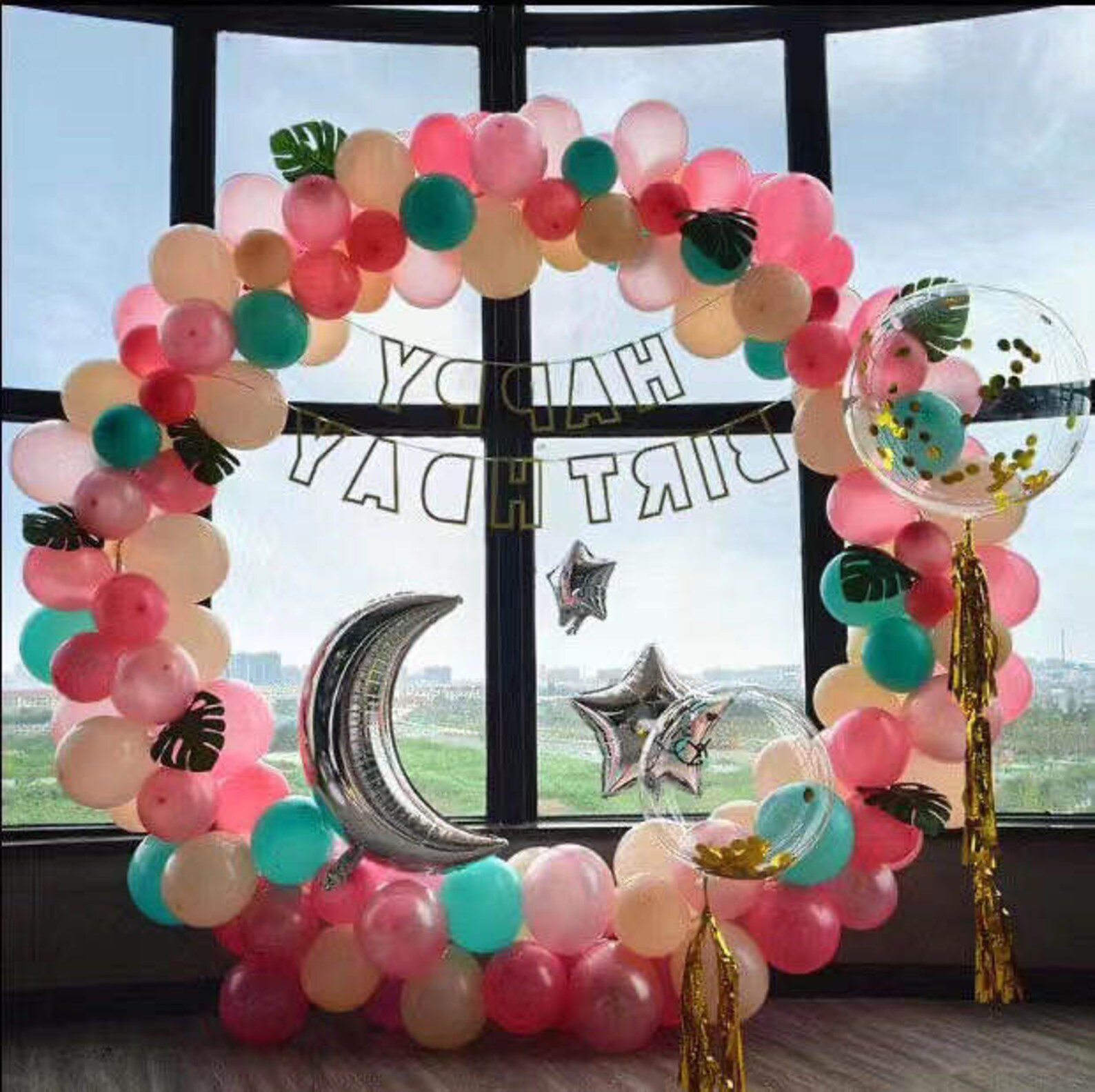 Big Circle Wedding Arch Stand With Base Round Wedding Decoration ...