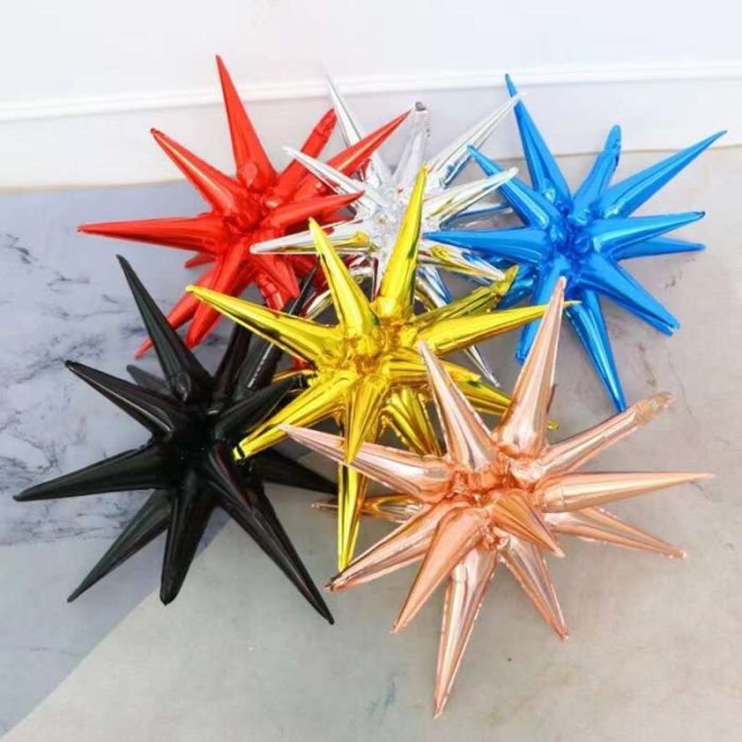 3D Exploding Star 6pc 27 - Etsy
