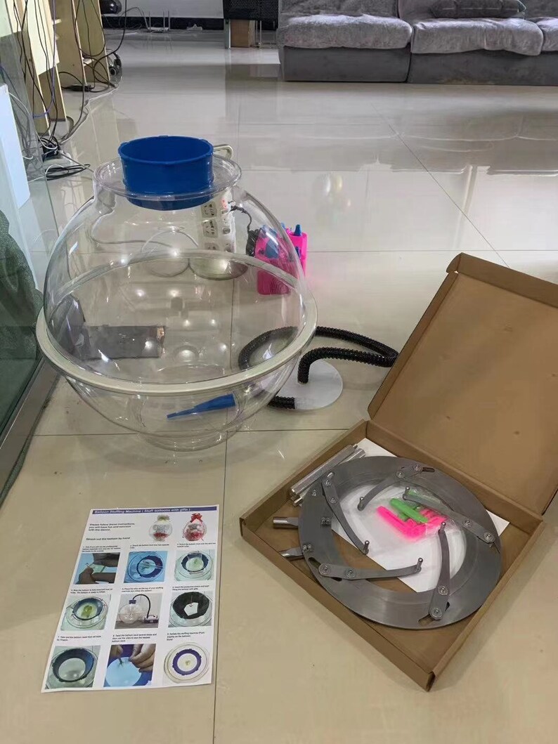 Balloon Stuffing Machine Valentine's Day Balloon Filling Machine ...