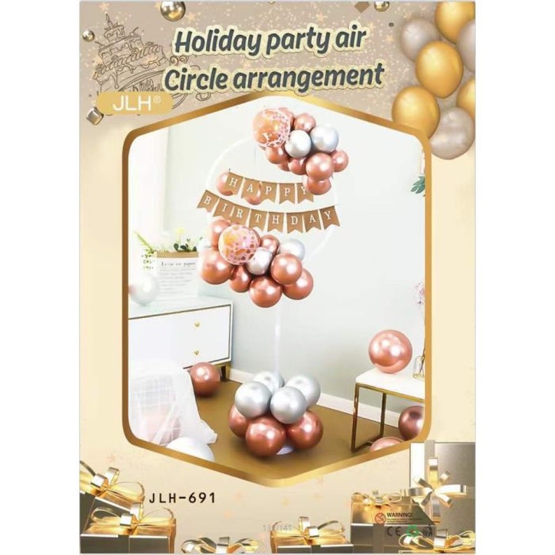 DIY Balloon Stand Kit Rose Gold - Etsy