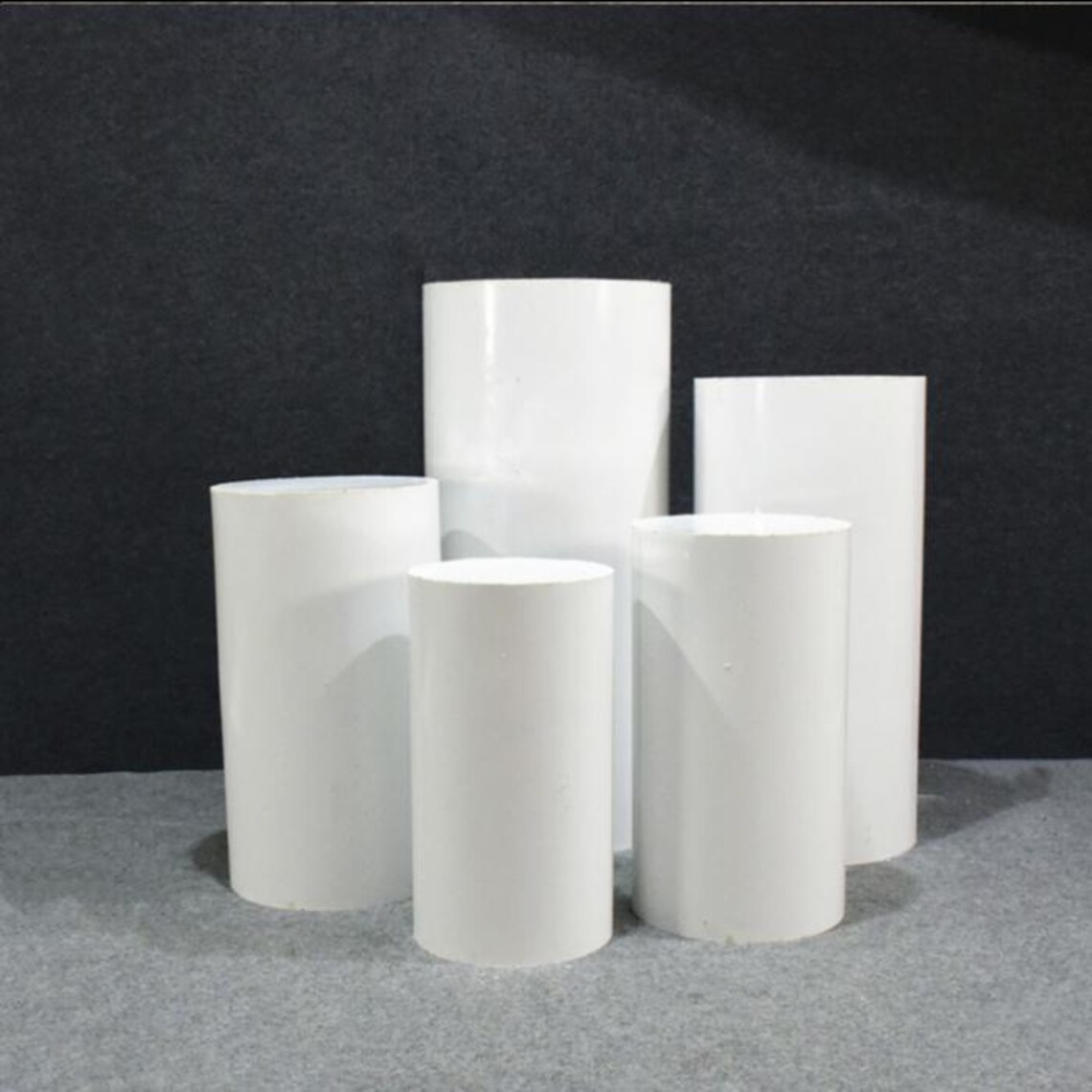 Gold Plating Shining Gold Column Base Display Base, Cylindrical Base ...