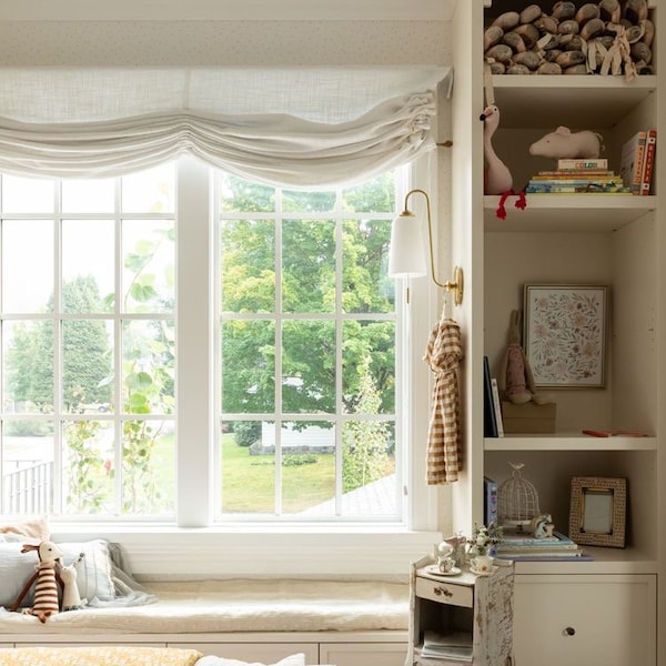 Relaxed Roman Shade - Etsy