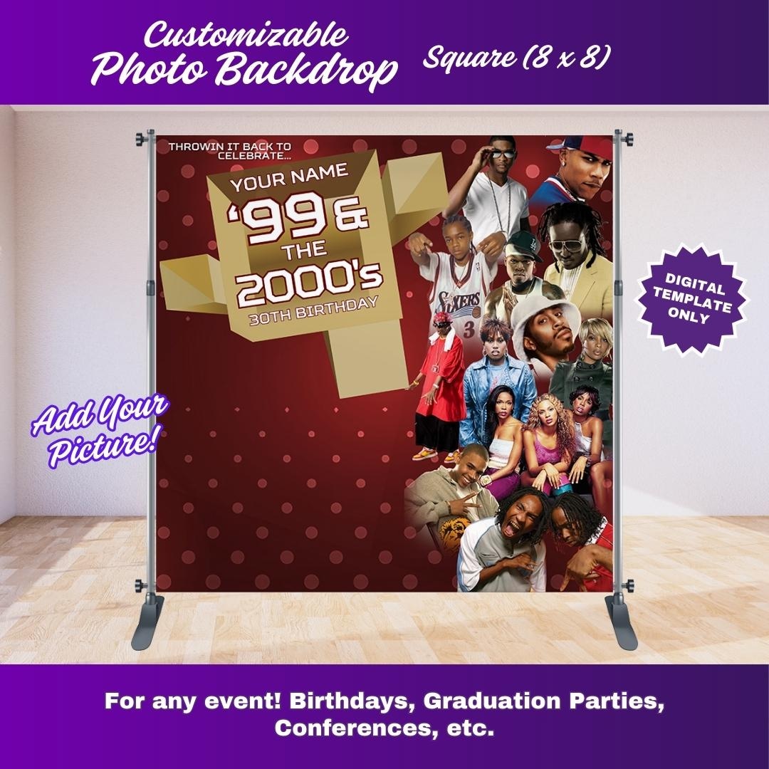 Customizable Backdrop, 106 & Park Backdrop, 2000s Backdrop, 2000s Party ...