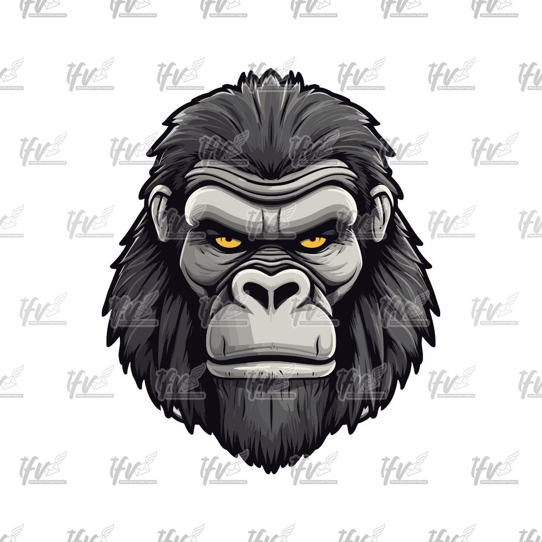 Ape Png, Animal Png, Ape Cartoon, Black Monkey, Gorilla, King Png ...