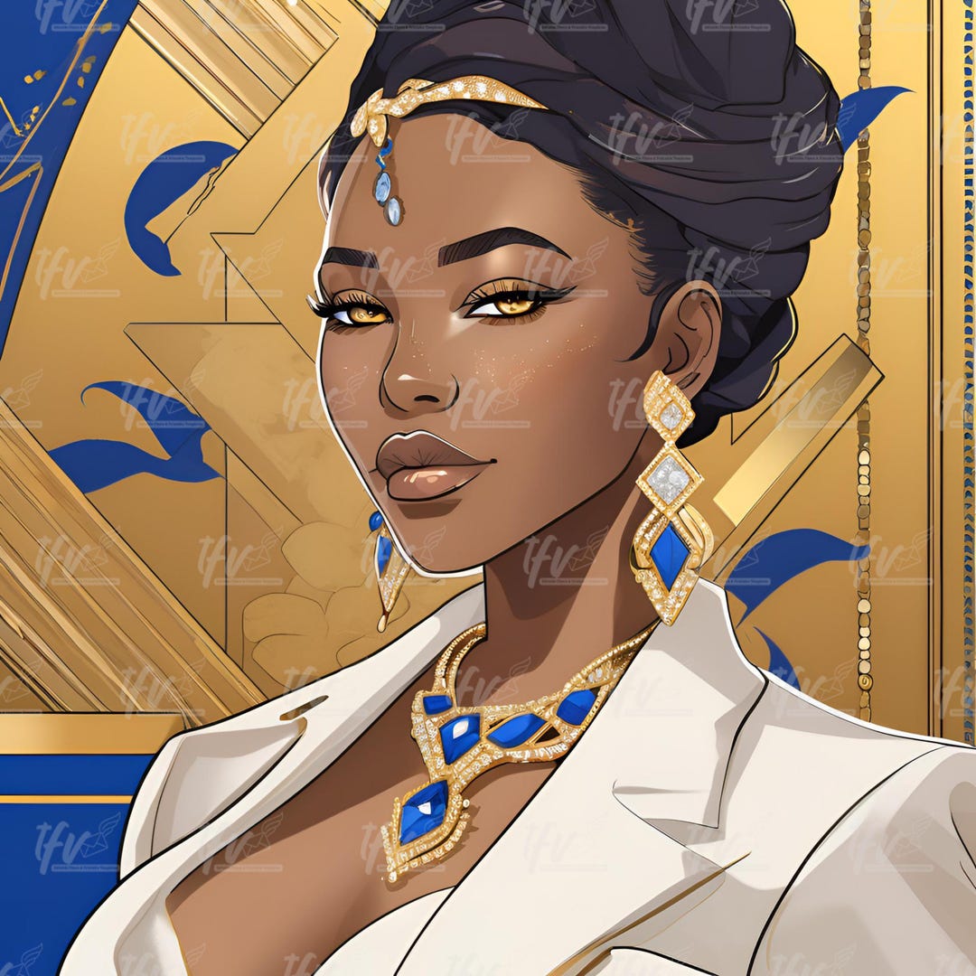 Black Art, Sigma Gamma Rho, Sigma Gamma Rho Artwork, Sigma Woman ...