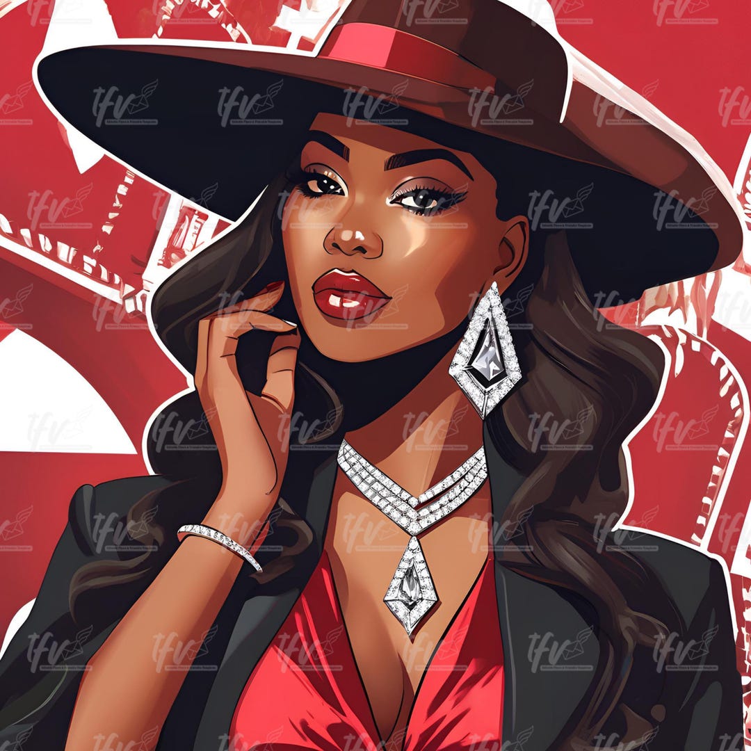 Delta Sigma Theta, Boss, Delta Sigma Theta Sorority, Delta Woman Art ...