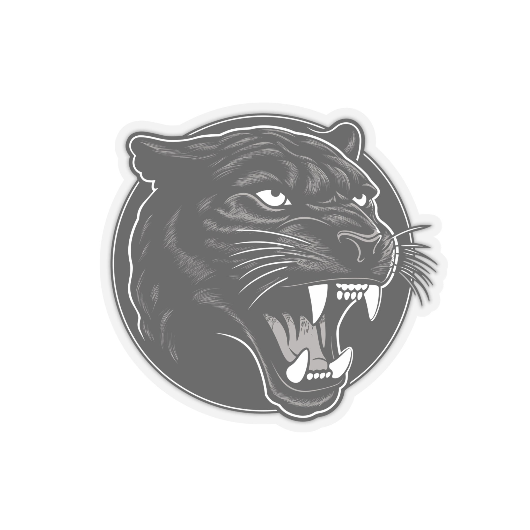 Roaring Black Panther Animation Sticker - Etsy