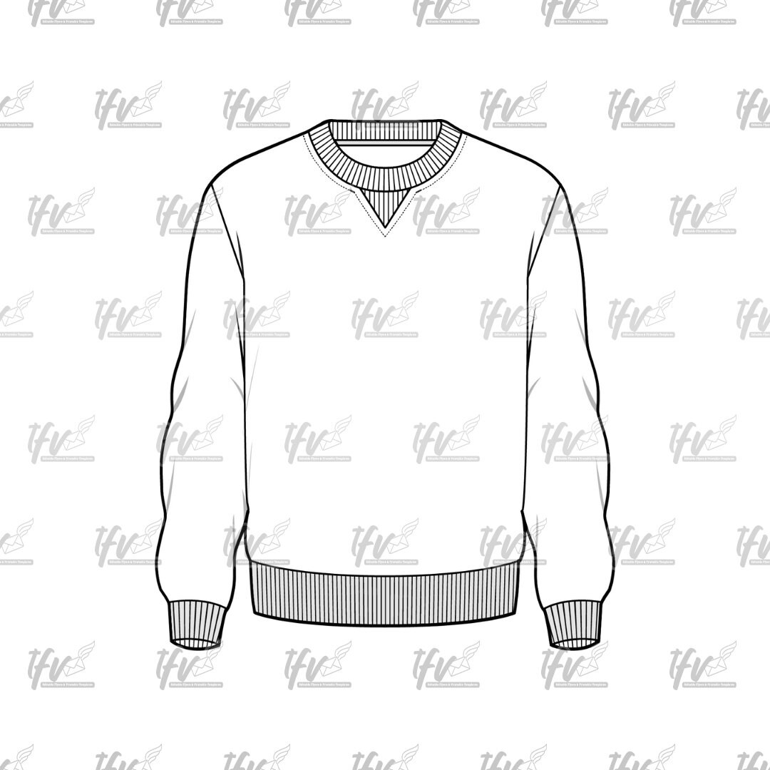Designer Sweater, Streetwear Mockup, Apparel Mockup, Vector ...