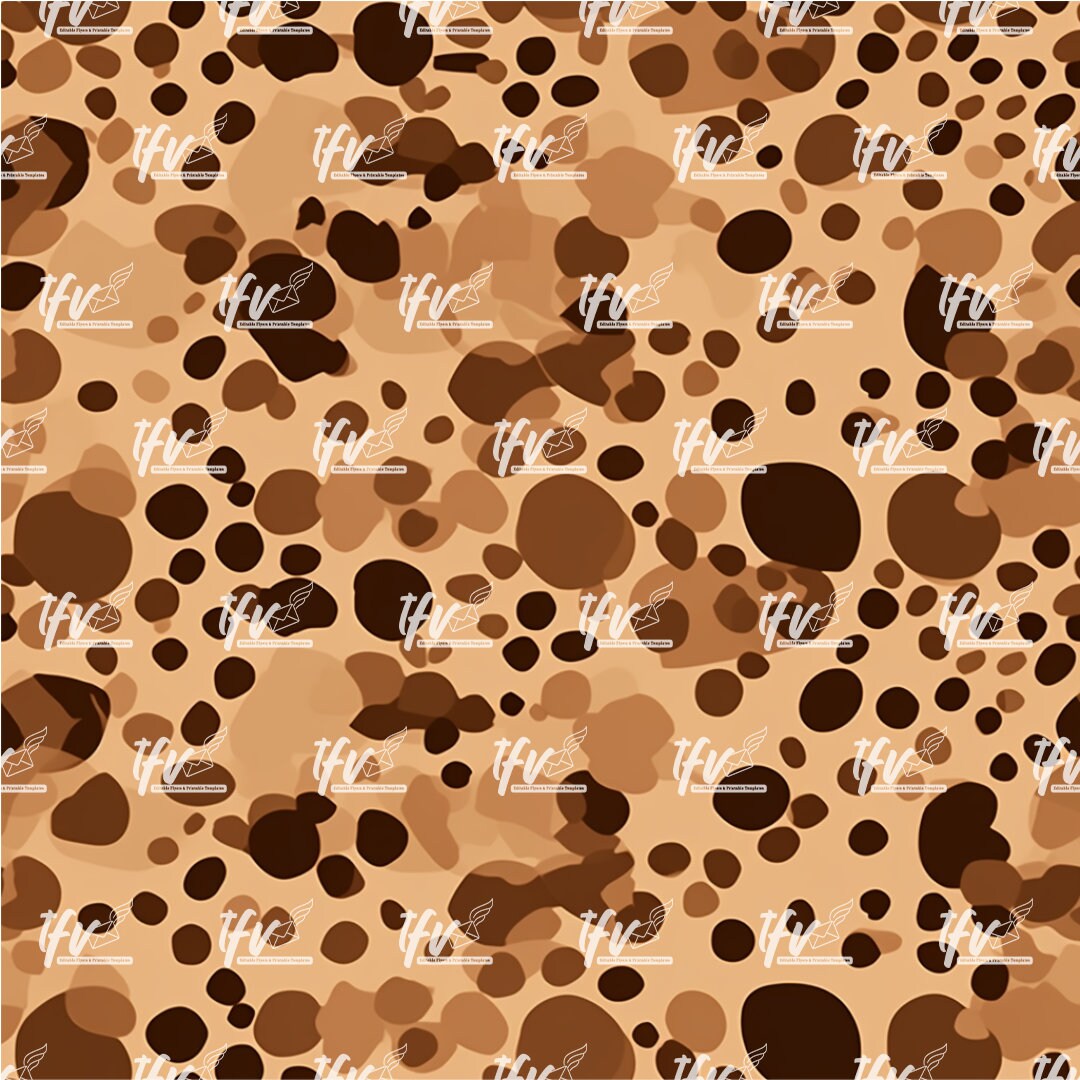Brown Spotted Pattern, French Bulldog Art, French Bulldog Color Texture ...