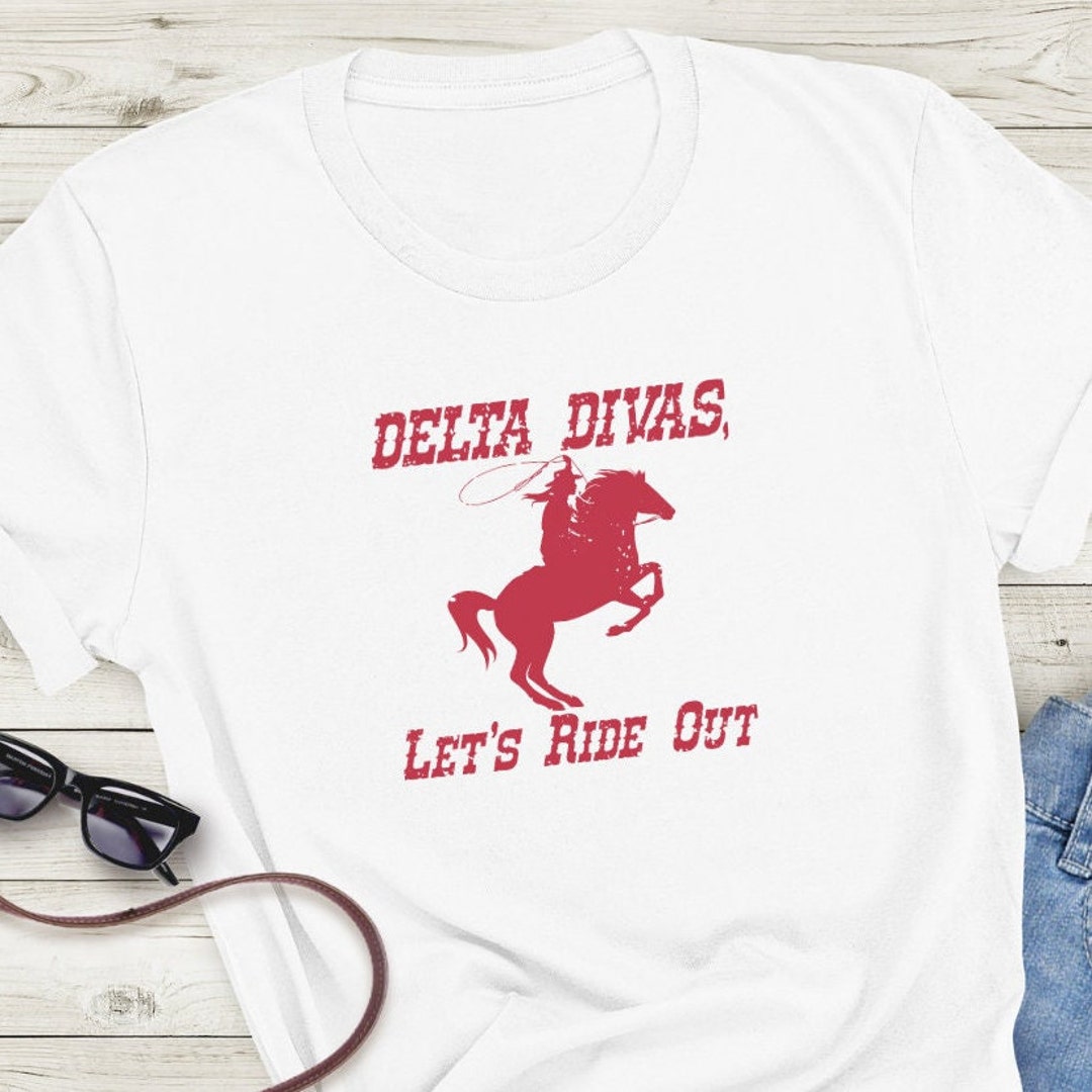 Delta Cowboy Shirt, Delta Sigma Theta Sorority Gifts, Delta Diva Shirt ...