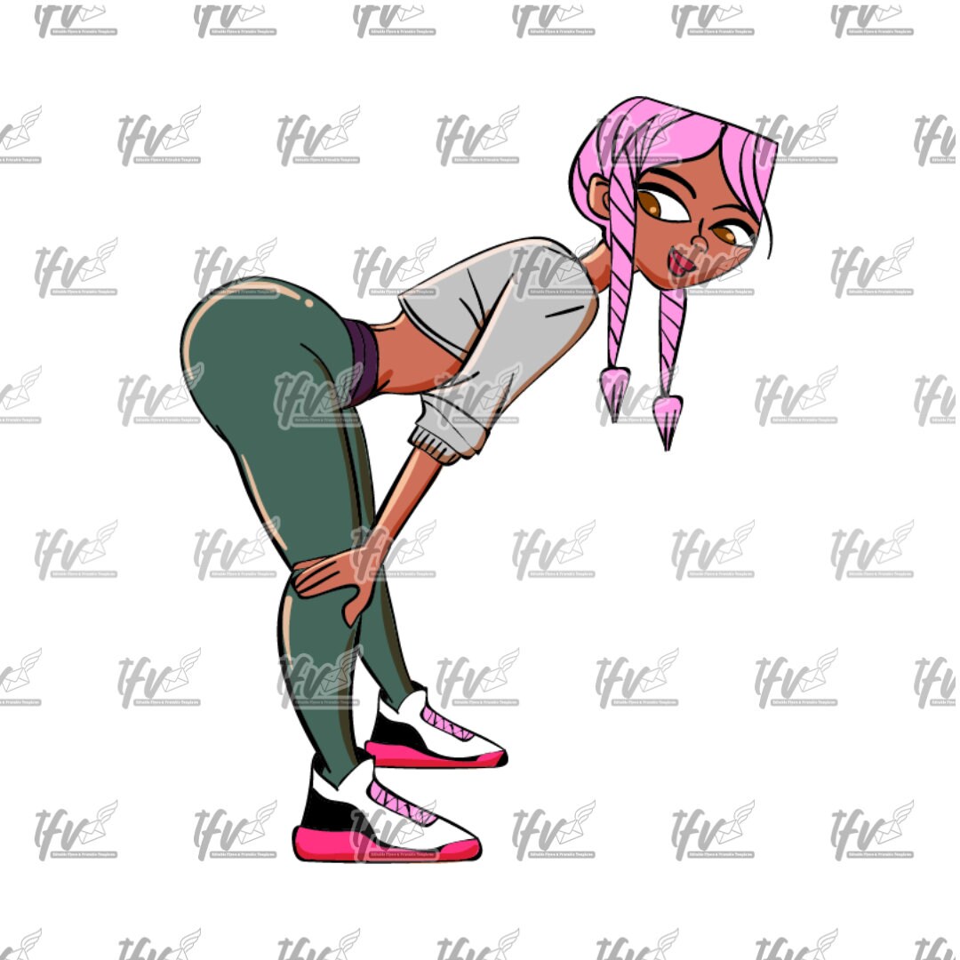Digital Download Freaknik, Dancer, Woman Twerk Dance Vinyl Cut Design ...