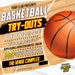Basketball Try Outs Flyer, Basketball Tryouts Invitation, Basketball ...