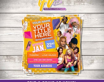 2000s Party Flyer - Etsy