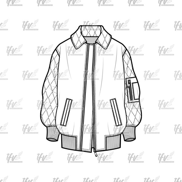 Bomber Jacket Mockup - Etsy